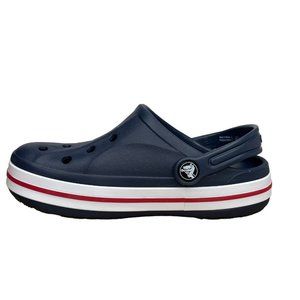 CROCS | Shoes | Crocs Bayaband Boys Girls Clogs Size 2 J2 Blue ...